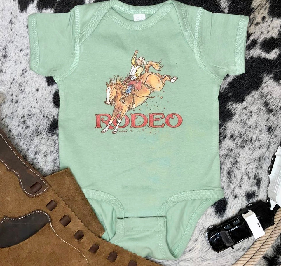 Tyson Rodeo Bronc Onesie – Rusty Soul