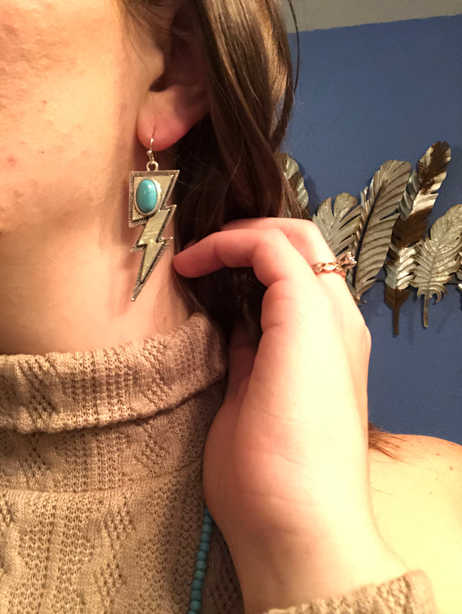 Lightening Bolt Earrings – Rusty Soul