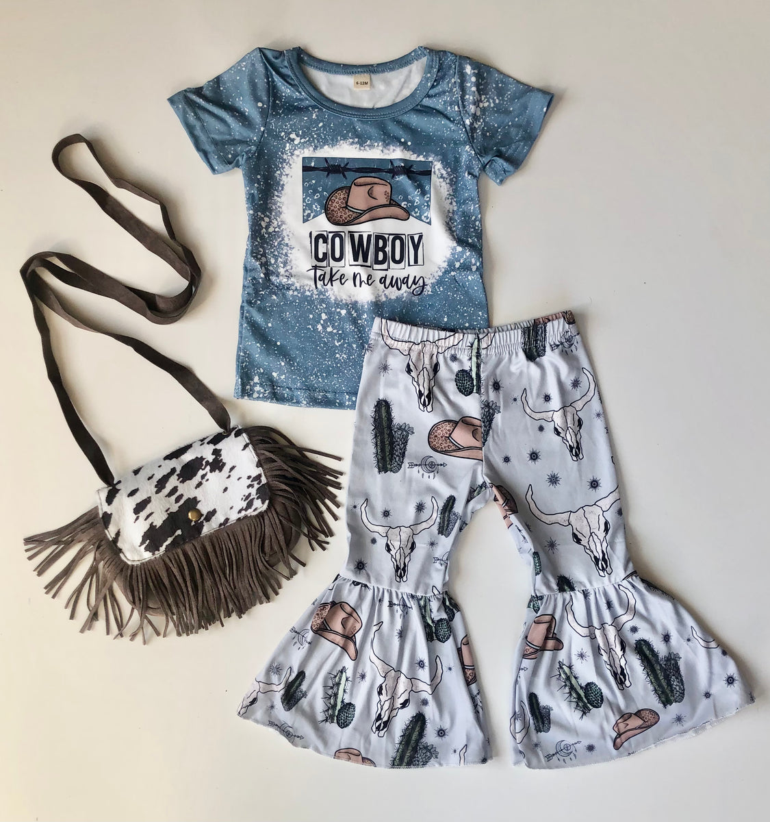 Kaylee Cowboy Bell Bottoms – Rusty Soul