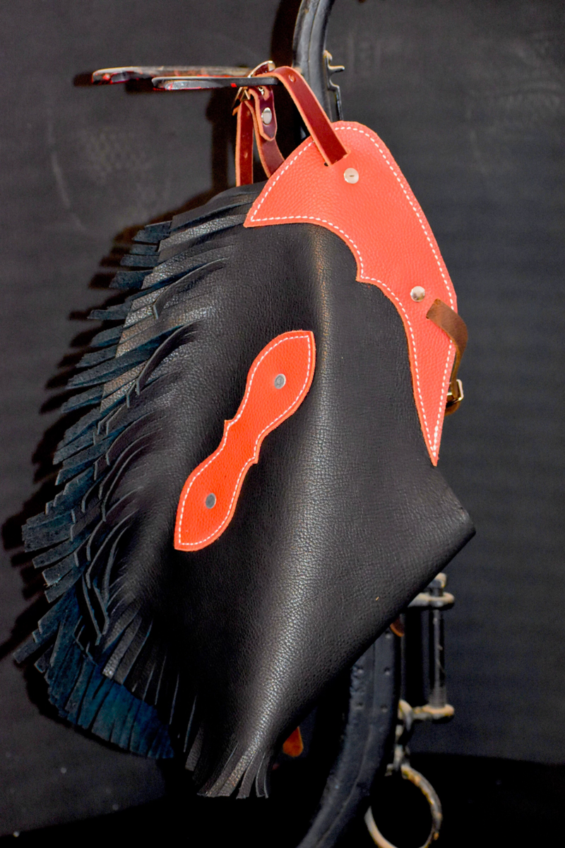 Genuine Leather Chinks Black & Red – Rusty Soul